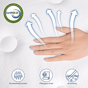 Full Mattress, 12 Inch Medium Firm Hybrid Mattress with Bamboo Charcoal Gel Memory Foam and Pocketed Springs, Full Size Mattress in a Box with Pressure Relief and Support, CertiPUR-US Certified