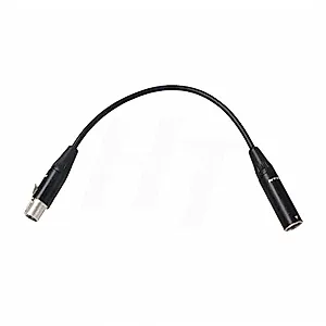 HangTon Audio Adapter Cable for Shure Microphone Headset TA4M to AKG Bodypack Transmitter PT 40 80 TA3F WH20TQG 15cm