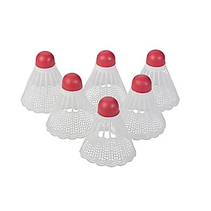 Triumph Sports Regulation Weighted Shuttlecocks - 6-Pack, White (35-7138-2)