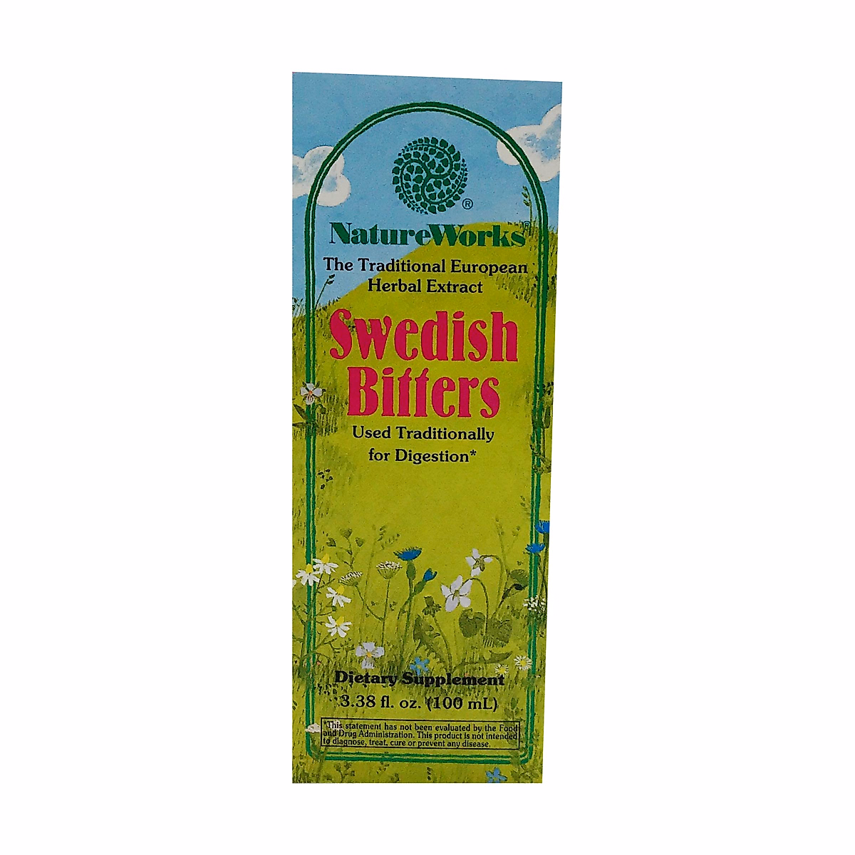 Natures Way Natureworks Swedish Bitters, 3.38 Fl Oz (Pack of 1)