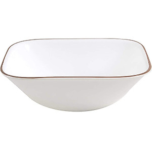 Corelle Square Kyoto Leaves 22-Oz Soup/Cereal Bowl