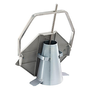 Slump Cone, Base and Rod Set