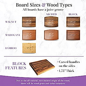 Straga Personalized Cutting Boards | Handmade Wood Engraved Charcuterie | Custom Wedding, Anniversary, Housewarming Gift for Married Couples (Eat, Drink and Be Married Design No.012)