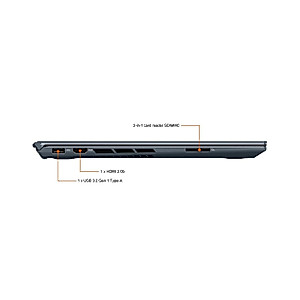 ASUS 2023 Zenbook Pro 15 OLED FHD Touchscreen PC 8-Core AMD Ryzen 9 5900HX NVIDIA GeForce RTX 3050 Ti 4GB GDDR6 16GB DDR4 1TB NVMe SSD WiFi AC USB-C HDMI2.0 Backlit Keyboard Windows 11 Pro w/RE USB