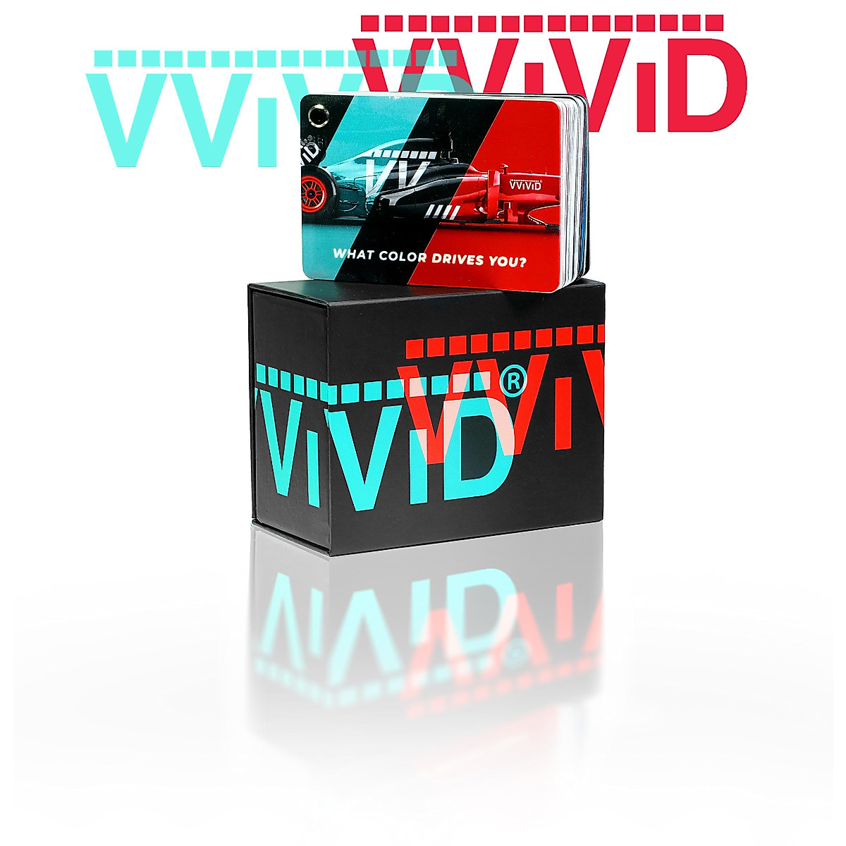 VViViD Vinyl Car Wrap Color Deck Vinyl Sample Book With Presentation Box