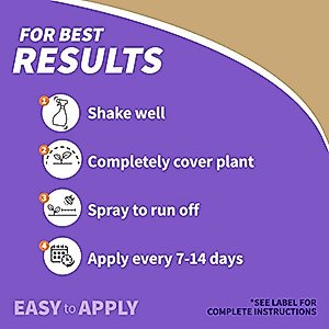 Bonide Captain Jack's Neem Max, 16 oz Concentrated Cold Pressed Neem Oil, Multi-Purpose Insecticide, Fungicide, Miticide, and Nematicide for Organic Gardening