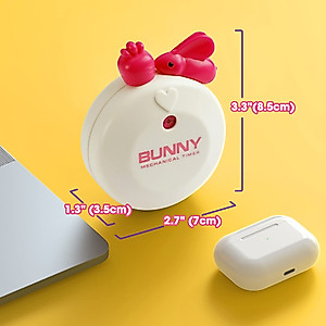 60-Minute Visual Timer, Classroom Timer, Countdown Timer for Kids and Adults, Kitchen Timer, Time Management Tools