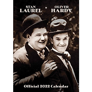2024 LAUREL AND HARDY CALENDAR WITH 2 FREE YEAR PLANNERS (20 DOLLAR VALUE)