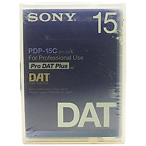 AUDIO CASSETTE SONY 15 MINUTE DAT TAPE