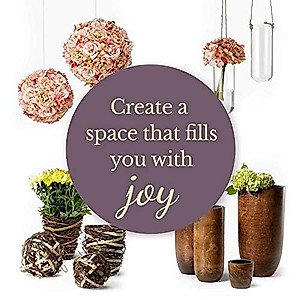 Serene Spaces Living Handmade Cattail Leaf Basket - Natural, Eco-Friendly & Durable - Perfect for Decoration, Storage, Potted Plant Cover/Cachepot or Gifting - KIT of 3 (Each in 3 Different Sizes)