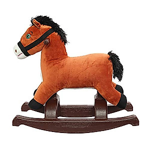 Rockin' Rider Buster Rocking Pony, Brown