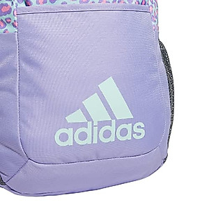 adidas Ready Backpack, Cheetah Semi Flash Aqua-Light Purple/Light Purple/Semi Flash Aqua Blue, One Size