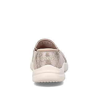 BZees Womens Jitterbug Loafer Taupe 9.5 M