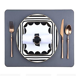 WFHTU Square Cutlery Set Kitchen Catering Utensils Bone Plate Bowl Plate Restaurant Combination