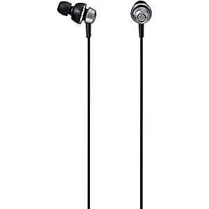 Panasonic drops360° Premium In-Ear Stereo Headphones RP-HJX5-S (Metallic Silver) Powerful Bass