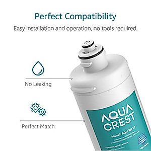 AQUA CREST H-104 19000 Gallons, Replacement Cartridge for Everpure H-104, EV961211, EF-3000, PBS-400, OW200L, 6TO-BW, MR-100, MR-225, EV9262-71, EF9857-00, 0.5 Micron, Pakc of 2