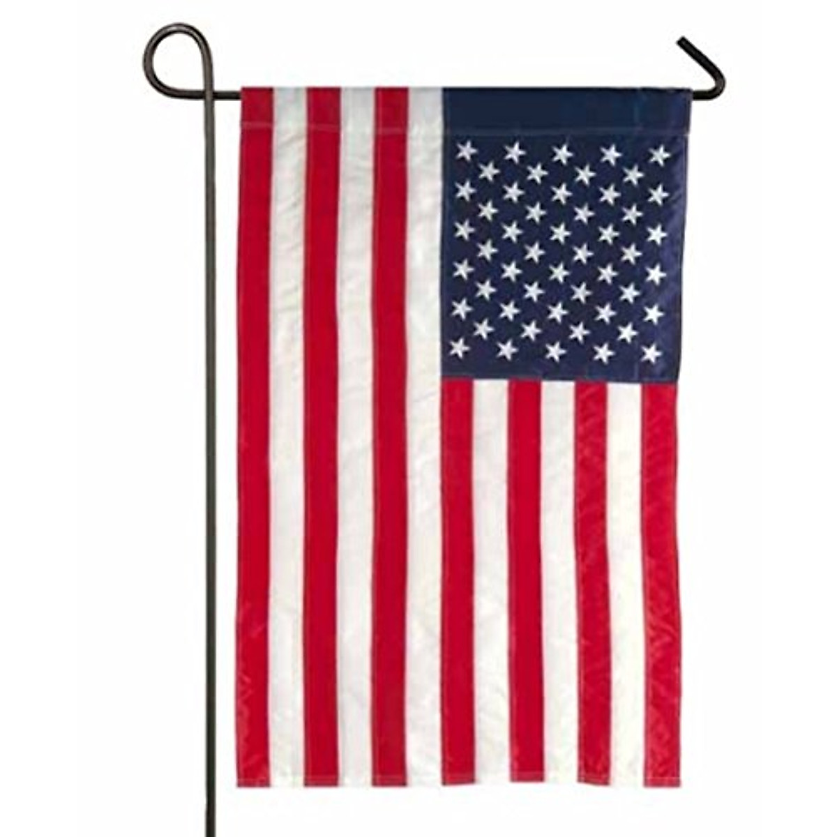 Evergreen small American flag, Patriotic, printed, lightweight material, MADE IN USA