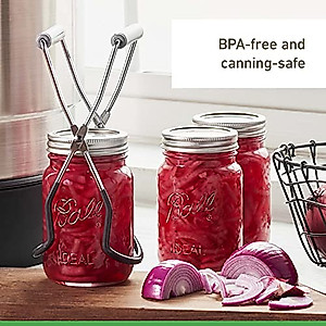 Ball Jar Rose Vintage Regular Mouth Quart Canning Jars, 4-Pack, 4 Pack