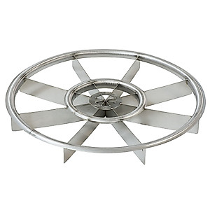 LloydPans 16 inch 8-Slice Pizza Cutter The Equalizer Multi-Blade Rocker Knife *Made for commercial use not intended for home use *