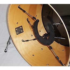 Kelly SHU Kick Drum Microphone Shock Mount System, Composite