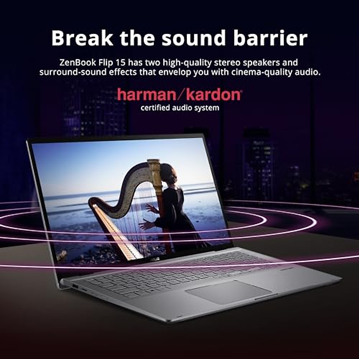 ASUS Zenbook x360 2-in-1 15.6" FHD Touchscreen Business Laptop, AMD Ryzen 7 5700U, 8GB RAM, 256GB PCIe SSD, Backlit Keyboard, NVIDIA GeForce MX450, HD Camera, Win 11, Gray, 32GB USB Card