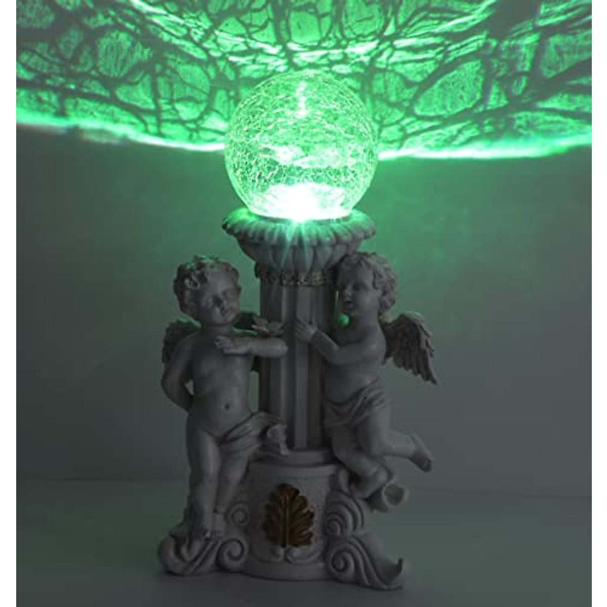 HOMESHINE Solar Garden Statues and Sculptures Angels Figurine Decoration Outdoor Decor Lights 12 Inch