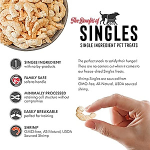 Grandma Lucy's Freeze-Dried Single Ingredient Treats, Shrimp, 0.65 oz