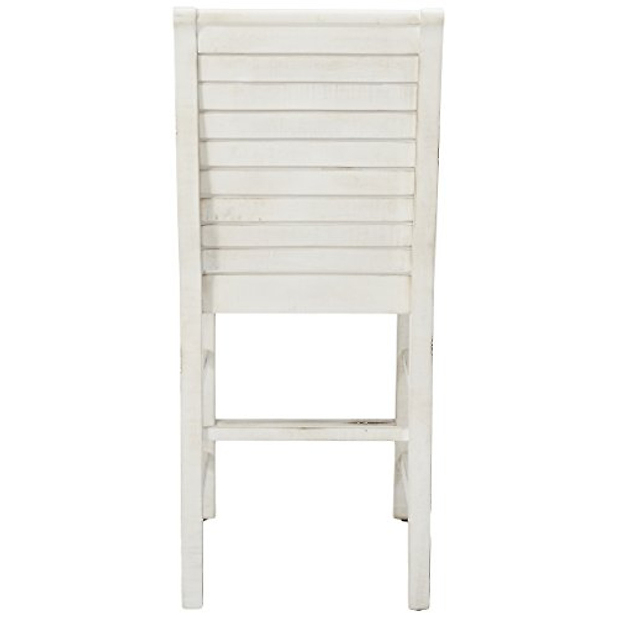 Progressive Furniture Willow Counter Chairs Set of 2, 19" W x 23" D x 42" H, White