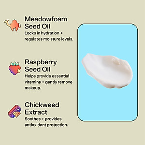 Bubble Skincare Wipe Out Makeup Remover - Hydrating Face & Eye Makeup Remover Enriched with Vitamins & Antioxidants - Fragrance-Free Skin Care Suitable For All Skin Types (50ml)