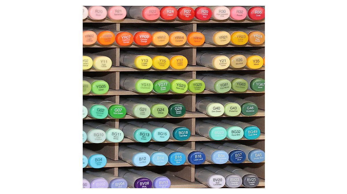 Stamp-n-Storage Marker Holder - Organize Up to 360 Markers