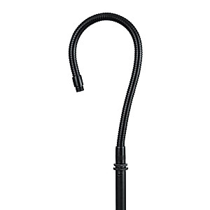 Gator Frameworks Flexible Black Gooseneck for Microphones; 19" Length (GFW-MIC-GN19)
