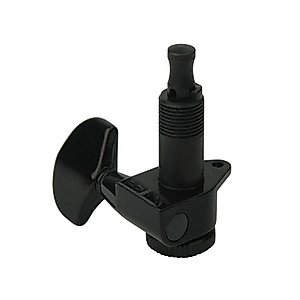 D'Addario Auto-Trim Tuning Machines - Locking Tuners for Guitars - 3+3 Setup, Black