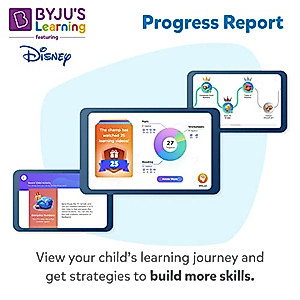 BYJU'S Magic Workbooks: Disney Pre-K Math, Language & Reading - Ages 3-5 - Includes Disney & Pixar Characters - for Boys & Girls - Works with iPad & Fire Tables (Osmo Base Required)