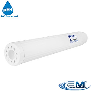 APPLIED MEMBRANES INC pH Neutralization Water Filter Cartridge | Calcite Filter to Raise Alkalinity of Low pH Water | 20" Standard Size Fits 20” Standard Filter Housing | H-F2520CALCITE (20" Standard)