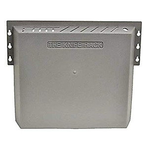 Wall Mounted Plastic Knife Storage Rack Holds 12 Knives For Kitchen or Shops