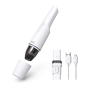 eufy by Anker, HomeVac H11,Ultra-Lightweight 1.2lbs, Compact, Washable Filter, Cordless Handheld Vacuum Cleaner, 5500Pa Suction Power,USB Charging, for Home Cleaning, White