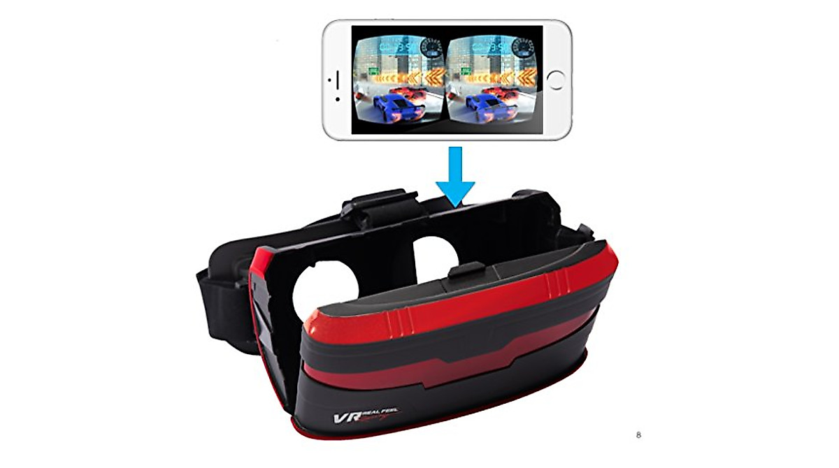 VR Real Feel Racing Game with Bluetooth Steering Wheel