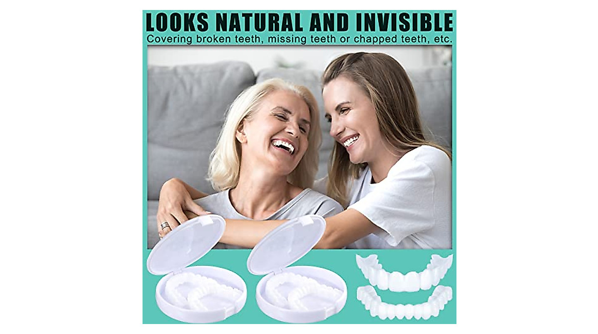 Fake Teeth Veneers - Instant Confidence & Smile Enhancement