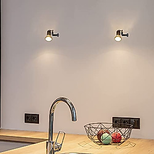 20Pcs Plastic Solar Torch Lights Outdoor Accessories, EsLuker.ly Replacement ABS Plastic Wall Bracket& Wall Mounting Base for Solar Torch Garden Lights Christmas Pathway Markers (Wall Connector+Base)