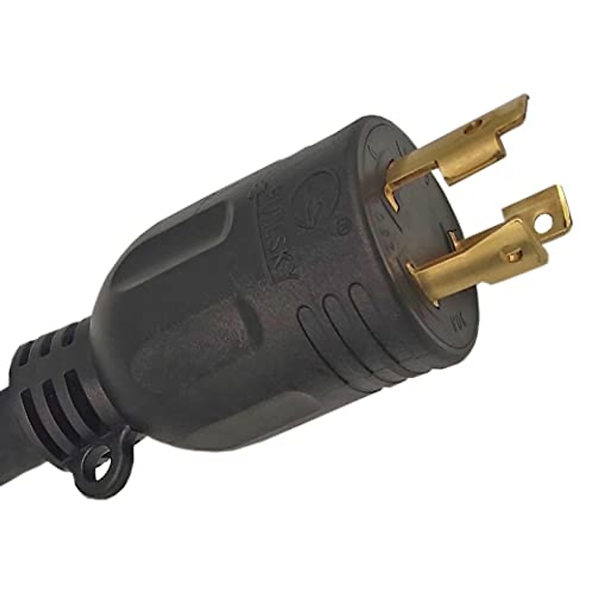Fullsky FC-L63L62 Generator Adapter Cord NEMA L6-30P to NEMA L6-20R Male L6-30P Generator Plug to Female L6-20R Lock 3 Prong Receptacle Adapter Output Maximum 20Amp 250Volt