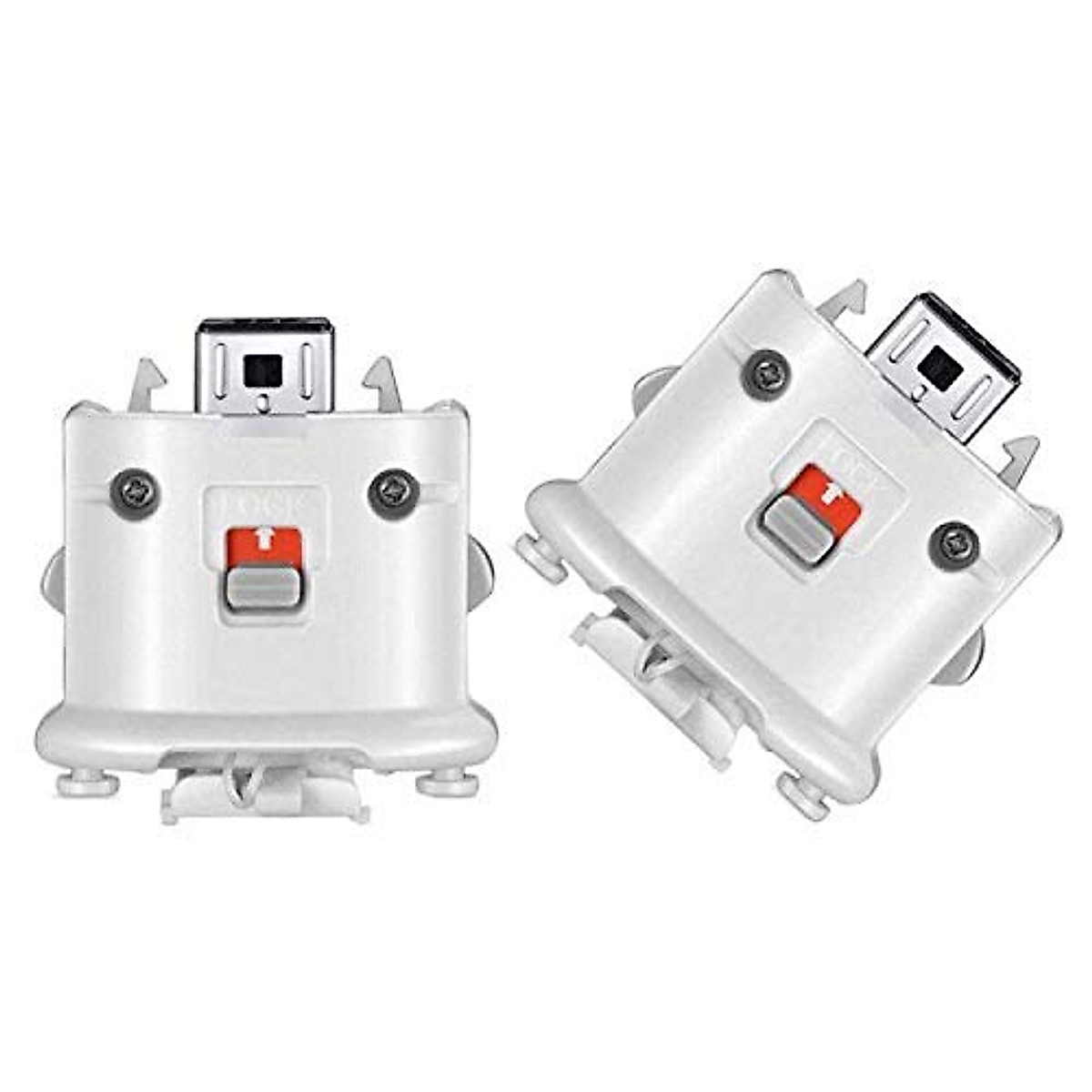 Machine-Ya Wii Motion Plus - External Remote Motion Plus Sensor Controller Wii U Motion Plus (White 2PCS)