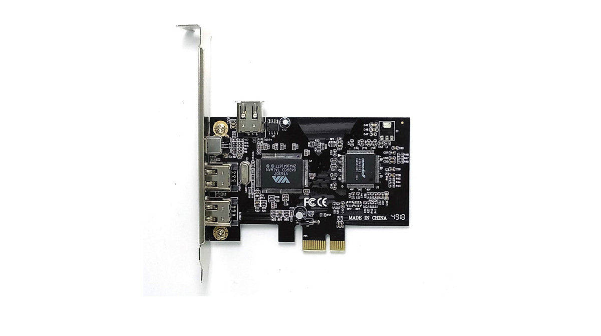ELIATER PCIe Firewire Card - High-Speed 4 Ports