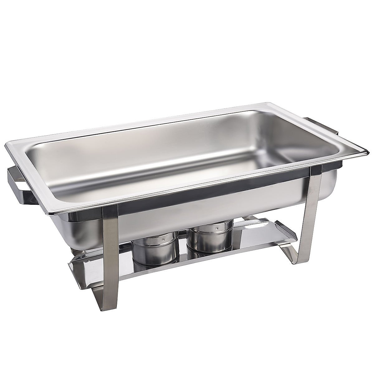 9TRADING 2 Pack of 9 Quart Rectangular Chafing Dish Stainless Steel Full Size New