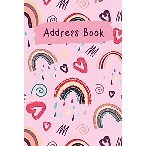 Address Book: A-Z Alphabetical Address Book for Kids with Birthday, Social Media, Phone, and Emails