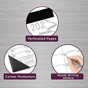 2022 Desk Calendar by AT-A-GLANCE, Monthly Desk Pad, 21-3/4" x 17", Standard, Contemporary (SK24X00)