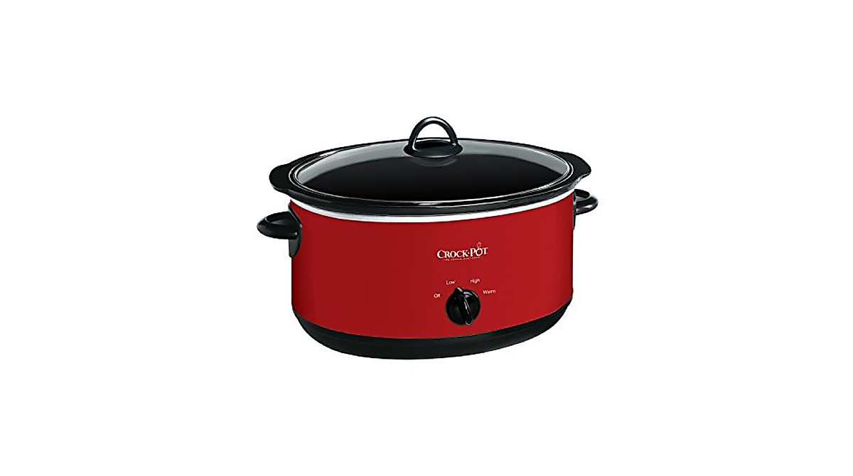 Crock-Pot Express 8-Quart Slow Cooker in Red – Easy & Versatile