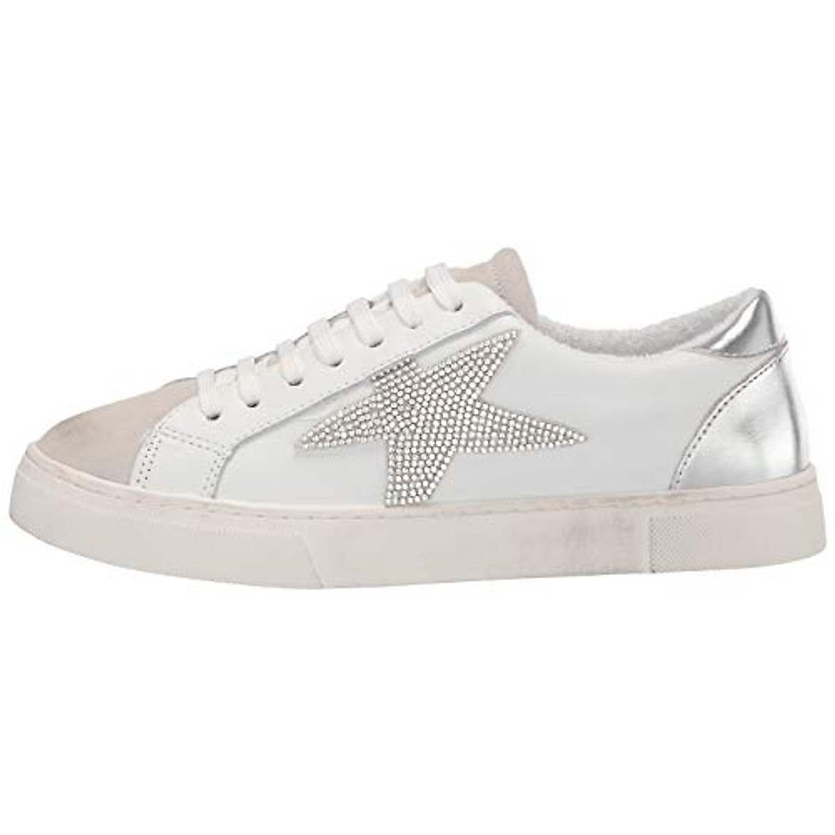 Steve Madden womens Rezume Sneaker, Rhinestone, 7 US
