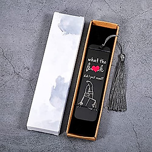 Funny Gifts Bookmarks for Women Men Inspirational Bookish Gifts for Booklovers Reader Friends Coworker Employee Christmas Stocking Stuffers Birthday Valentines Book Reading Club Parents