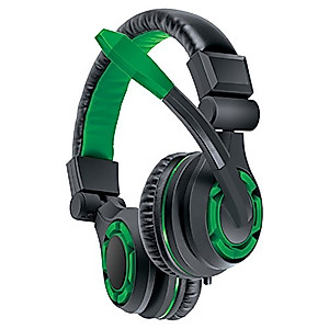 dreamGEAR: GRX-340 Advanced, Wired Stereo Gaming Headset for XBOX One Includes Inline Dual Volume Control For Chat and Game Sounds. Also works with PS4, and other systems