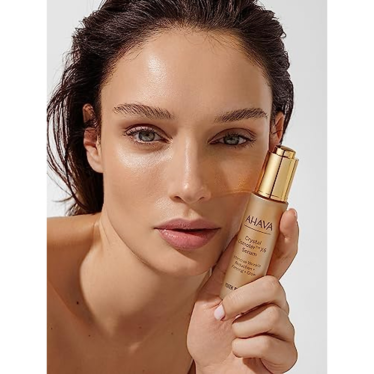 AHAVA Crystal Osmoter X6 Serum - Revolutionary Youth Booster & Intense Wrinkle Reduction, Enhances Youthful Glow & Firming, Enriched with Exclusive Blend of Dead Sea Osmoter & Jojoba Oil, 1 Fl.Oz